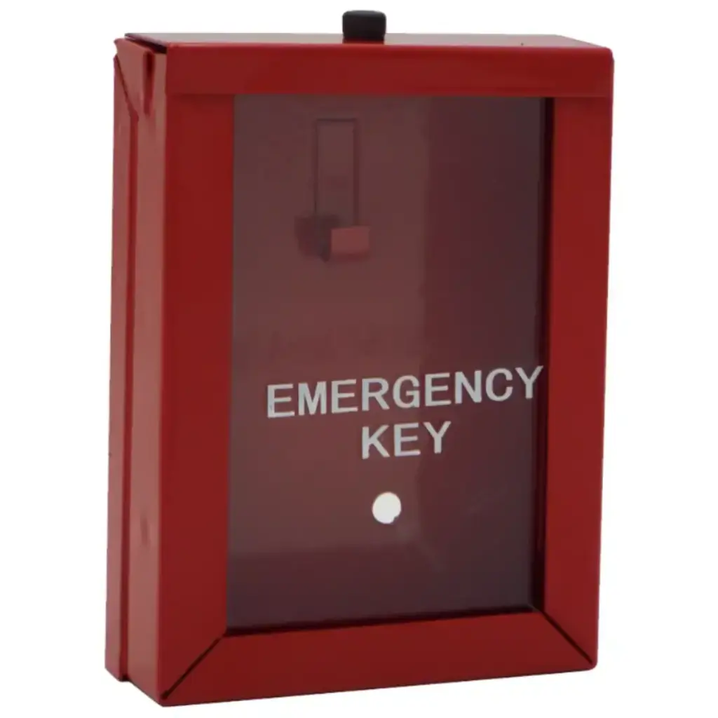 Emergency Key Box – Steel Wall-Mounted Break Glass Cabinet